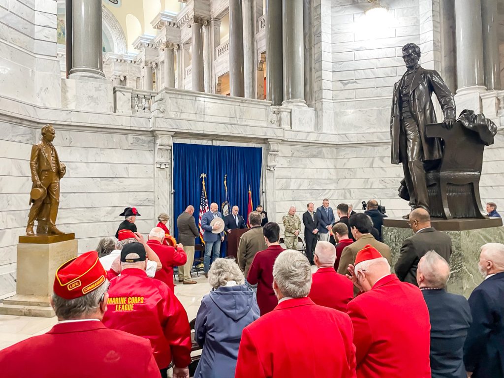 USMC Anniversary 250 - Kentucky Capitol - Marine Corps Coordinating ...